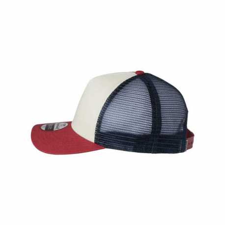 Big Accessories BA501 Short Bill Cadet Cap | ApparelChoice.com