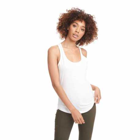 Next Level Apparel 6338 Ladies Gathered Racerback Tank | ApparelChoice.com